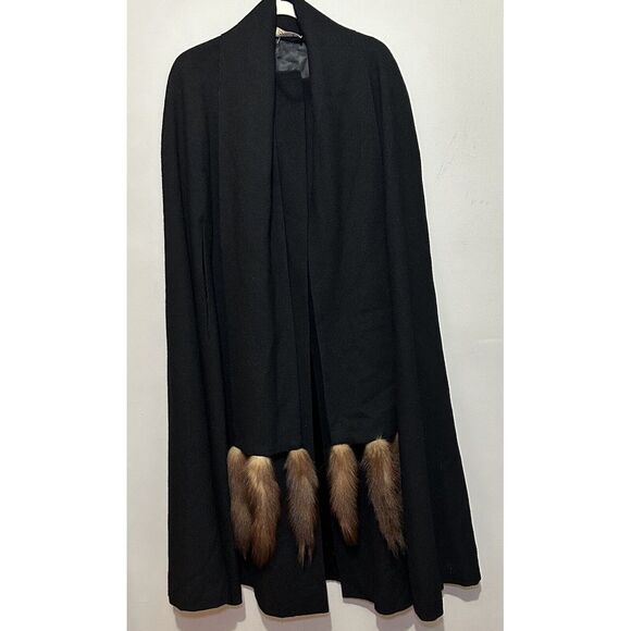 c'est simone | Jackets & Coats | Vintage Cest Simone Sakowitz Black ...